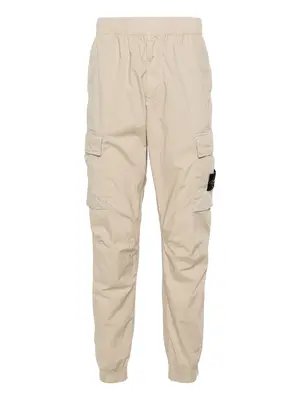 Stone Island Mid-rise Cargo Trousers - Neutrals