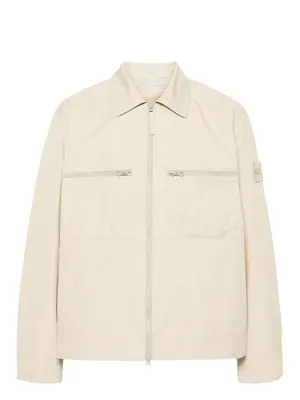 Stone Island Ghost Organic-cotton Jacket - Neutrals