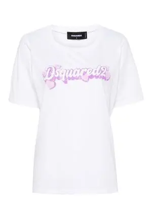 Dsquared2 Logo-print T-shirt - White