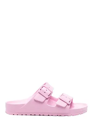 BIRKENSTOCK Arizona Logo-buckle Slides - Pink