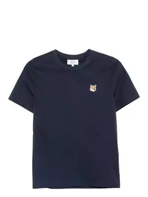 Maison Kitsuné Fox Head Patch T-shirt - Blue