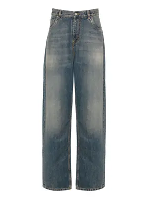 Etro Mid-rise Wide-leg Jeans - Blue