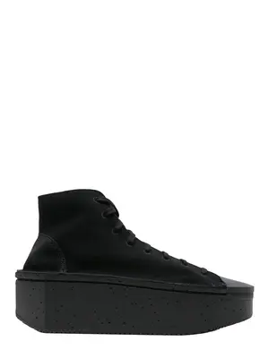 Y3 X Adidas Brick Court Hi Sneakers - Black