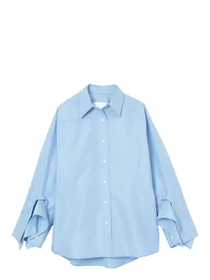 3.1 PHILLIP LIM 3.1 Phillip Lim Draped-Cuff Poplin Shirt