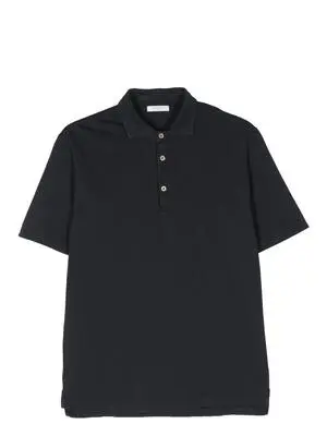 Boglioli Short-sleeves Cotton Polo Shirt - Blue