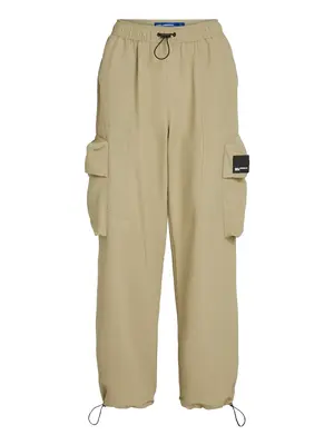Karl Lagerfeld Straight-leg Cargo Trousers - Neutrals