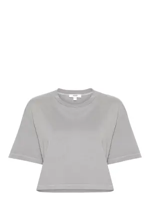 AGOLDE Anya Cropped T-shirt - Grey