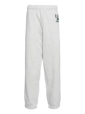 CHOCOOLATE Logo-print Cotton Track Pants - Grey