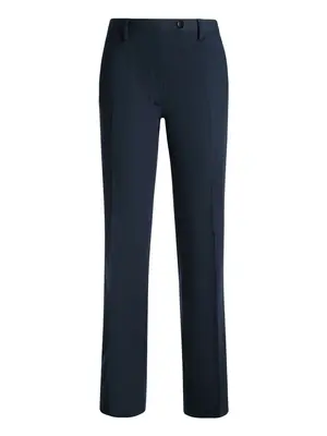 Bally Tailored Slim-fit Cotton Trousers - Blue