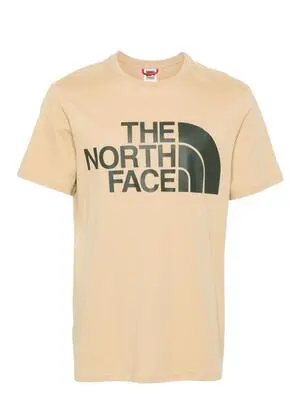 The North Face Logo-print Cotton T-shirt - Brown