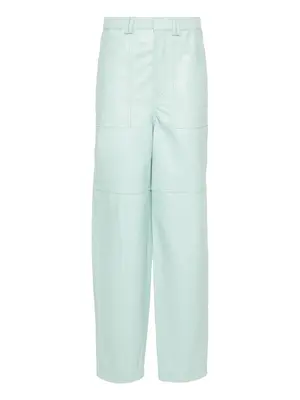 REV The Ruby Leather Trousers - Blue