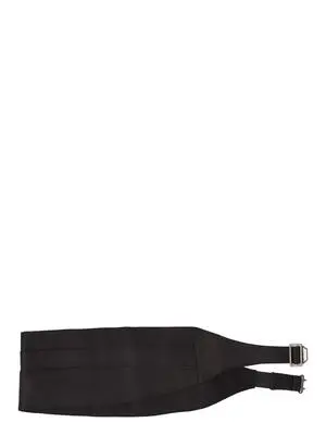 Prada Satin Tuxedo Cummerbund - Black