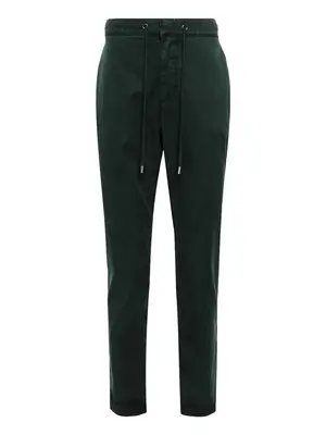 Paige PAIGE Fraser Lyocell Tapered Trousers Green