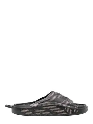 Adidas By Stella McCartney Logo-debossed Slides - Black