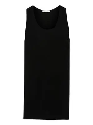 LEMAIRE Débardeur Ribbed Top - Black