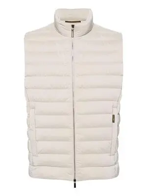 MOORER Calaf-os Padded Gilet - Neutrals