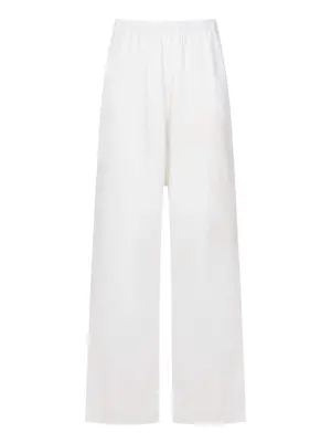AMIR SLAMA Straight-leg Trousers - White