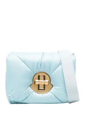 Moncler Moncler Mini Puf Cross Body Bag Blue