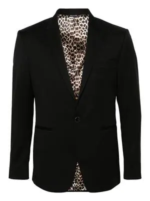 ERALDO Single-breasted Blazer - Black