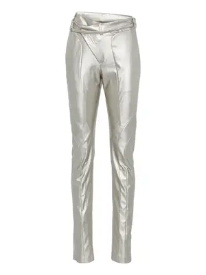 Ottolinger Asymmetric Waist Trousers - Silver