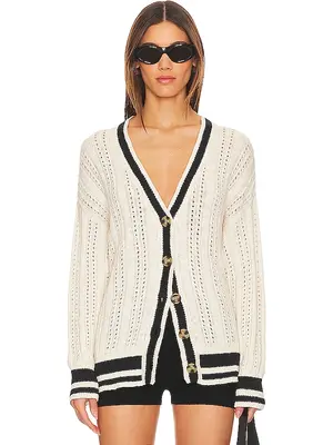 Sanctuary Sport Stripe Cardi - Eco Natural