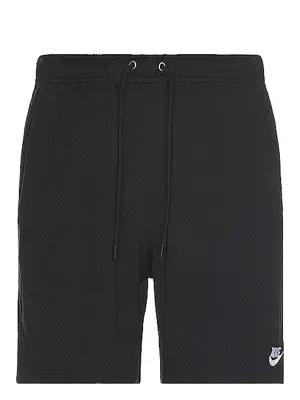 Nike Club Mesh Flow Shorts - Black & White