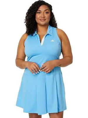Adidas Ultimate365 Pleated Golf Dress Clothing Semi Blast - Blue