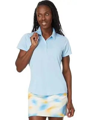 Adidas Performance Solid Short Sleeve Golf Polo Shirt Clothing Collegiate - Multi