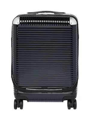 FPM MILANO Bank Light Spinner 53 Front Pocket Suitcase - Black