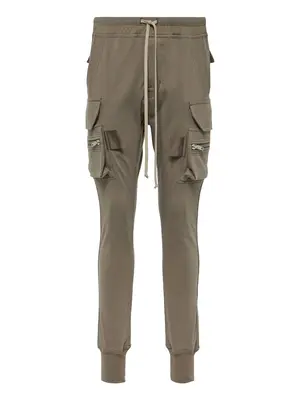 Rick Owens High-rise Skinny Cargo Pants - Beige