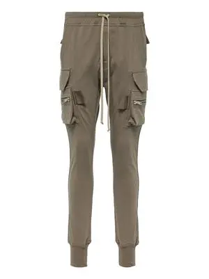Rick Owens High-rise Skinny Cargo Pants - Beige