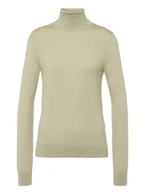 Loro Piana Cashmere Turtleneck Sweater - Green