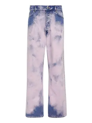 Dries Van Noten Straight Leg Jeans - Pink