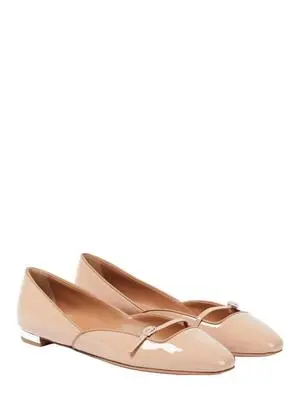 AQUAZZURA Soul Sister Ballet Flats - Pink