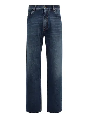 Dolce & Gabbana Wide-leg Jeans - Blue