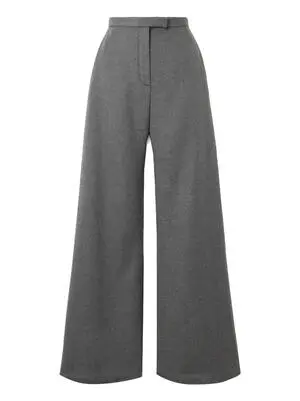 Loro Piana Cashmere Flared Pants - Gray