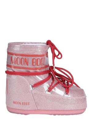 Moon Boot MOON BOOT Glitter Ankle Boots Pink