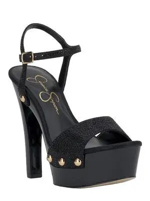 Jessica Simpson Jessica Simpson Calenta Platform Sandal Black/black