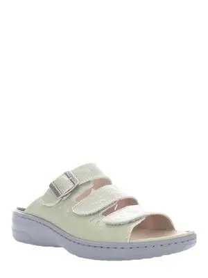 PROPET Propét Breezy Walker Slide Sandal Summer Green