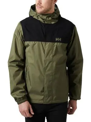 Helly Hansen Helly Hansen Vancouver Hooded Rain Jacket Lav Green