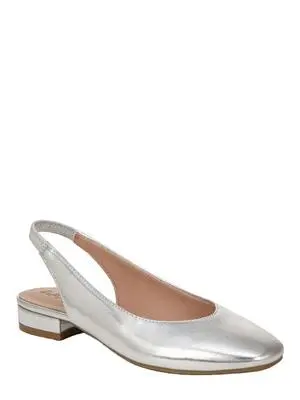LIFESTRIDE LifeStride Claire Slingback Flat Silver