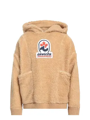 INVICTA X DSQUARED2 Sherpa Fleece Sweatshirt - Beige