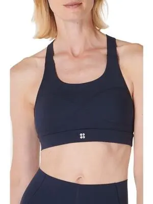 Sweaty Betty Power Impact Sports Bra - Navy Blue