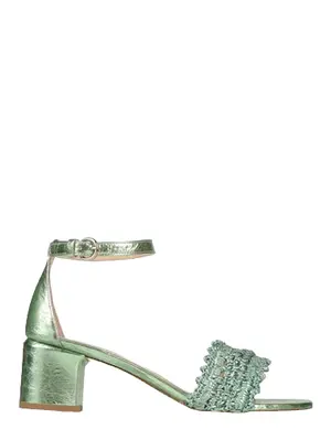 Agl Ankle Strap Sandals - Green