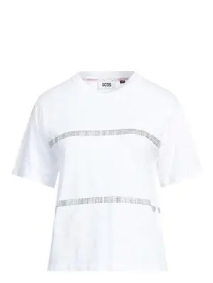 Gcds Cotton Jersey T-shirt - White