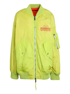 Dsquared2 Lime Bomber Jacket - Green