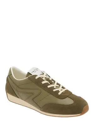 Rag & Bone Rag & Bone Retro Runner Slim Sneaker Martini Olive Suede