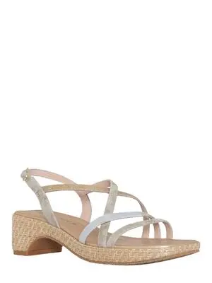 DONALD PLINER Donald Pliner Slingback Sandal Platino