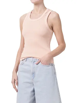 AGOLDE AGOLDE Poppy Rib Tank Sprinkle