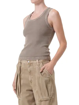 AGOLDE AGOLDE Poppy Rib Tank Trail